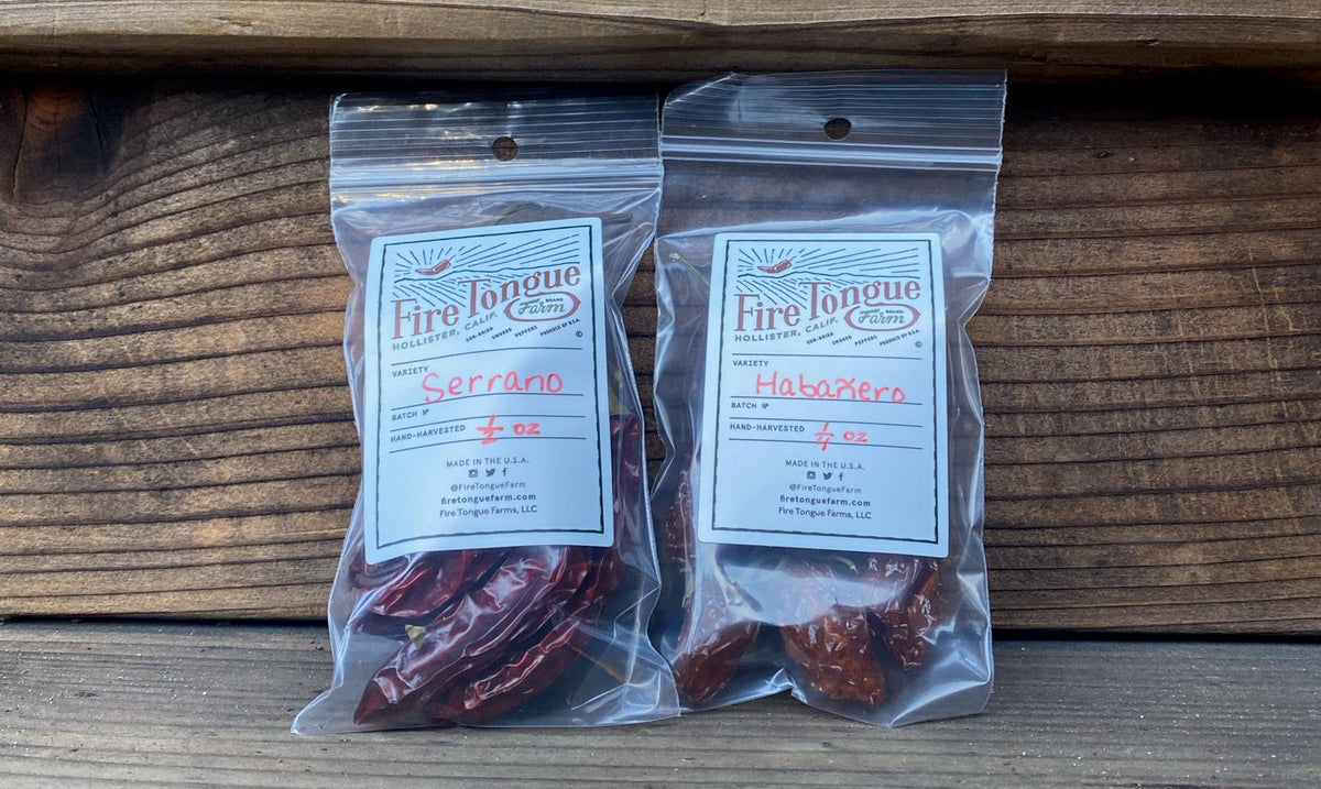 Serrano and Habanero - Limited Edition Pepper Bundle | Fire Tongue Farms